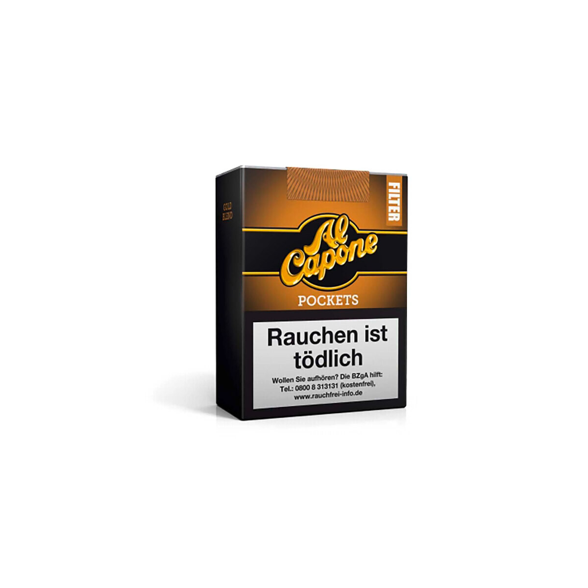 AL CAPONE Pockets Gold Filter - TABAKSHOP.de - Dein Shop für Zigarren ...