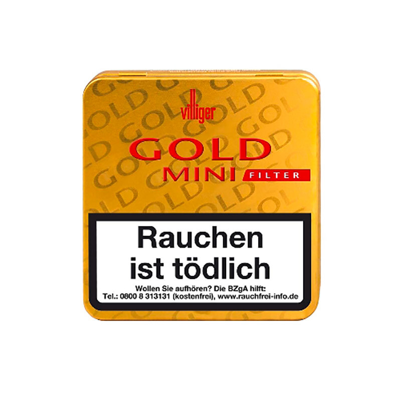 VILLIGER Gold Mini Filter - TABAKSHOP.de - Dein Shop für Zigarren, Pf ...