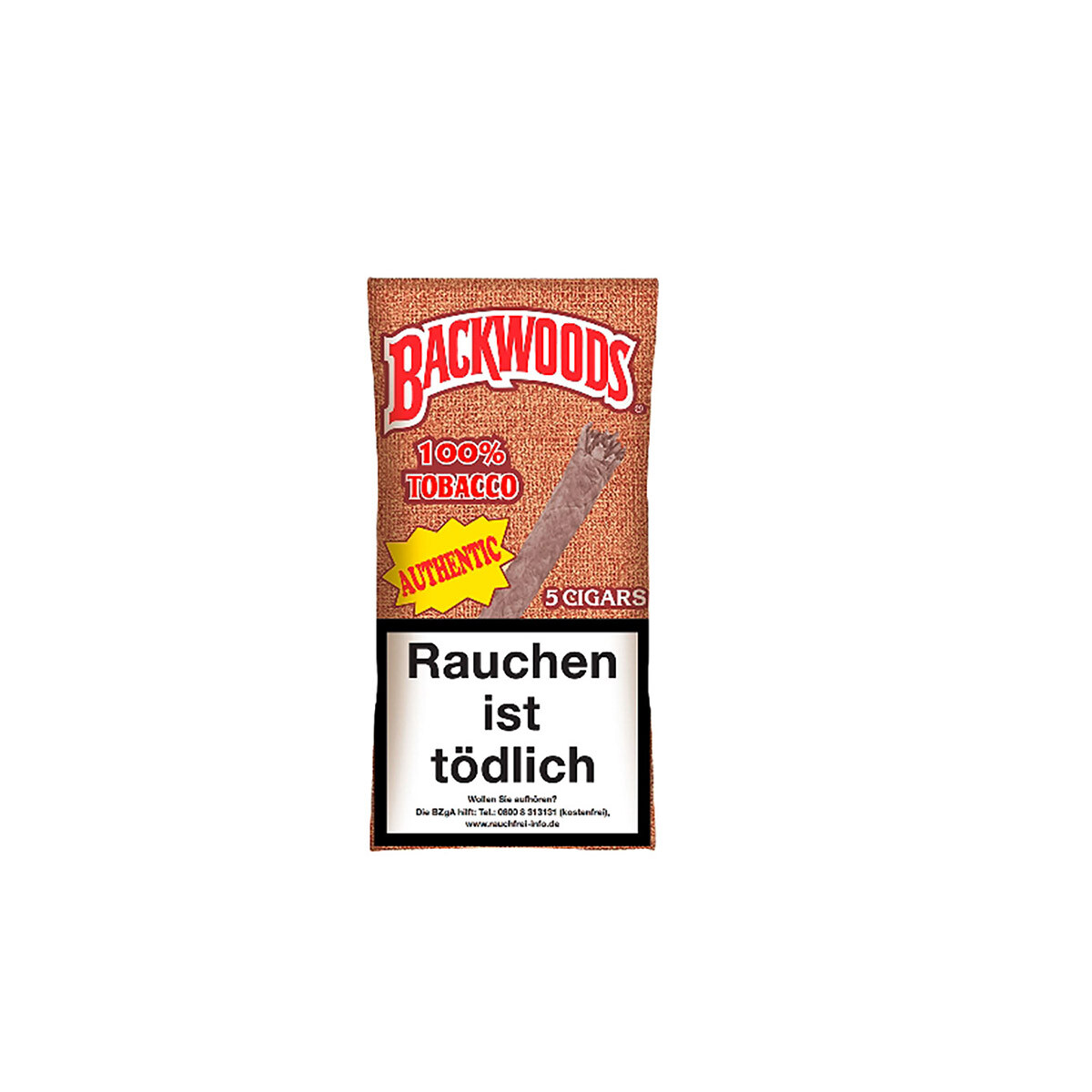BACKWOODS Authentic (Aromatic) - TABAKSHOP.de - Dein Shop für Zigarre ...